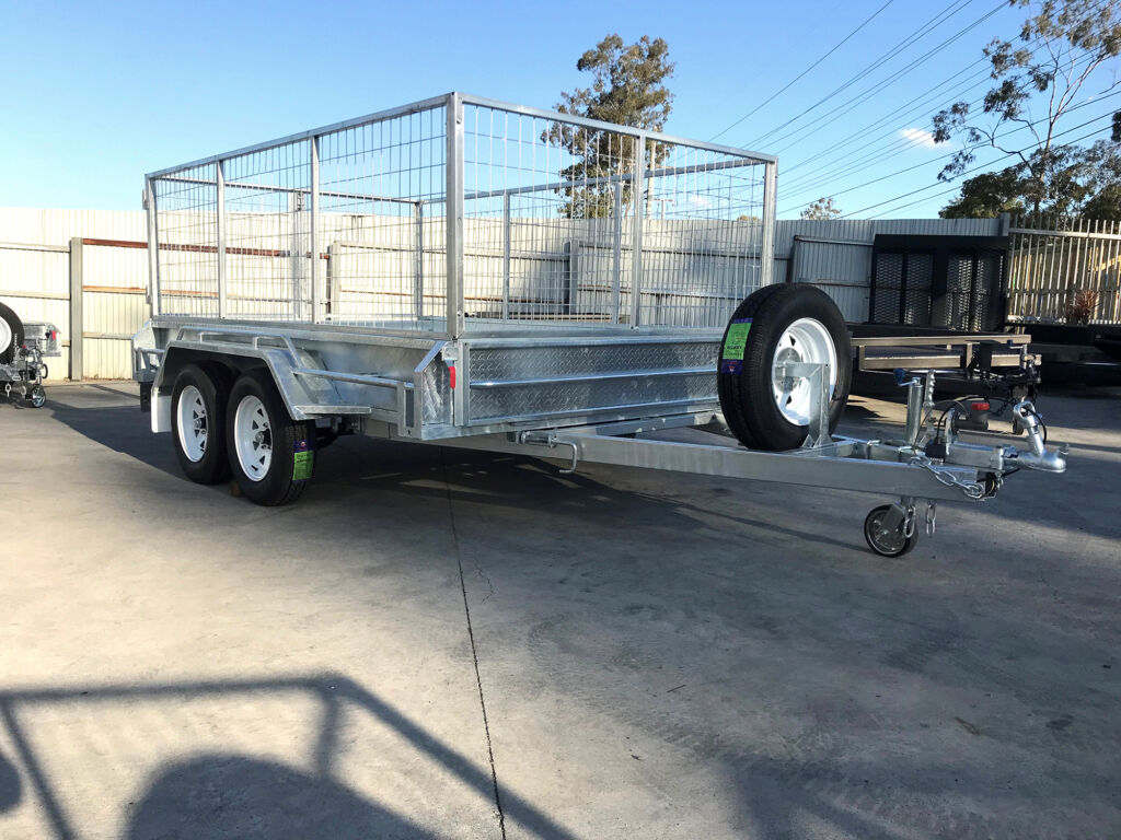 10x6 Galvanised 3ft Cage Trailer for Sale in Brisbane QLD