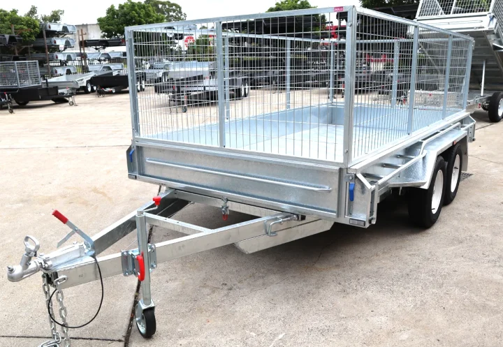 12x6 Galvanised 3ft Cage Trailer for Sale in Brisbane