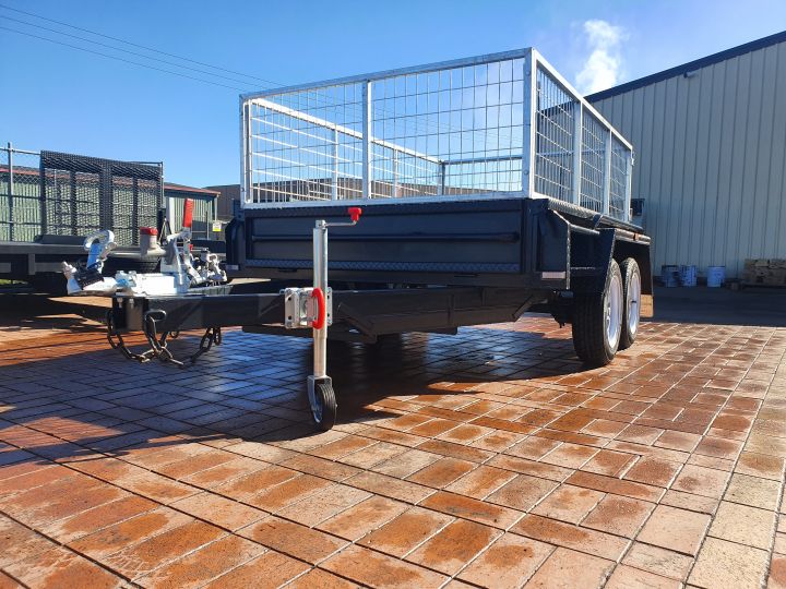 8x5 Deluxe Heavy Duty Cage Trailer For Sale - Brisbane