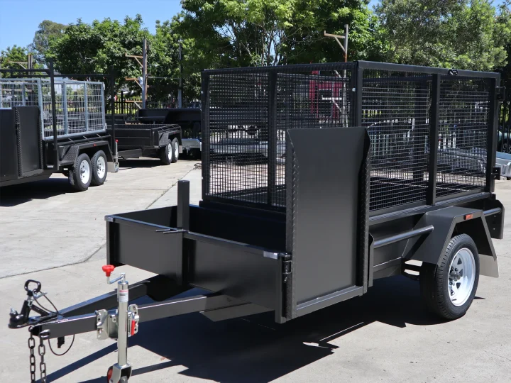 Gardening Trailer with Mower Box For Sale in Brisbane, Gold Coast