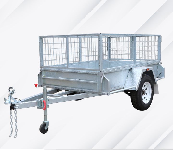 6x4 Australian Galvanised 600mm Cage Trailer for Sale in Brisbane