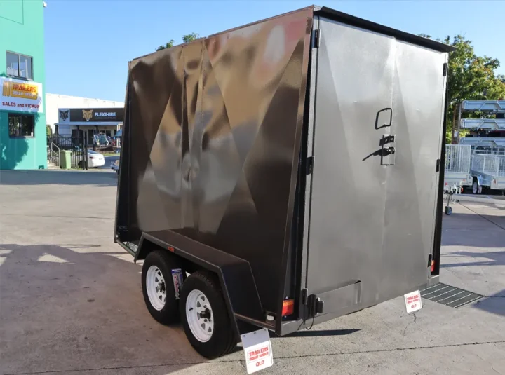 9x5 Tandem Axle Fully Enclosed 6ft High Enclosed Van Cargo Luggage ...